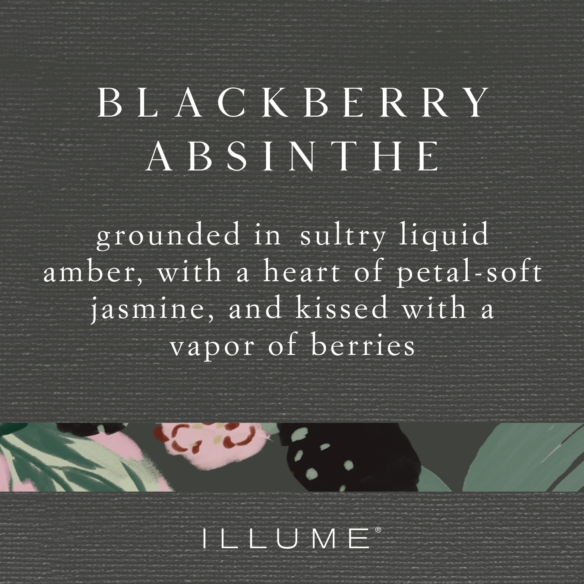 Blackberry Absinthe Petite Perfume Spray, Sultry, Floral, Fruity Fragrance– Illume Candles