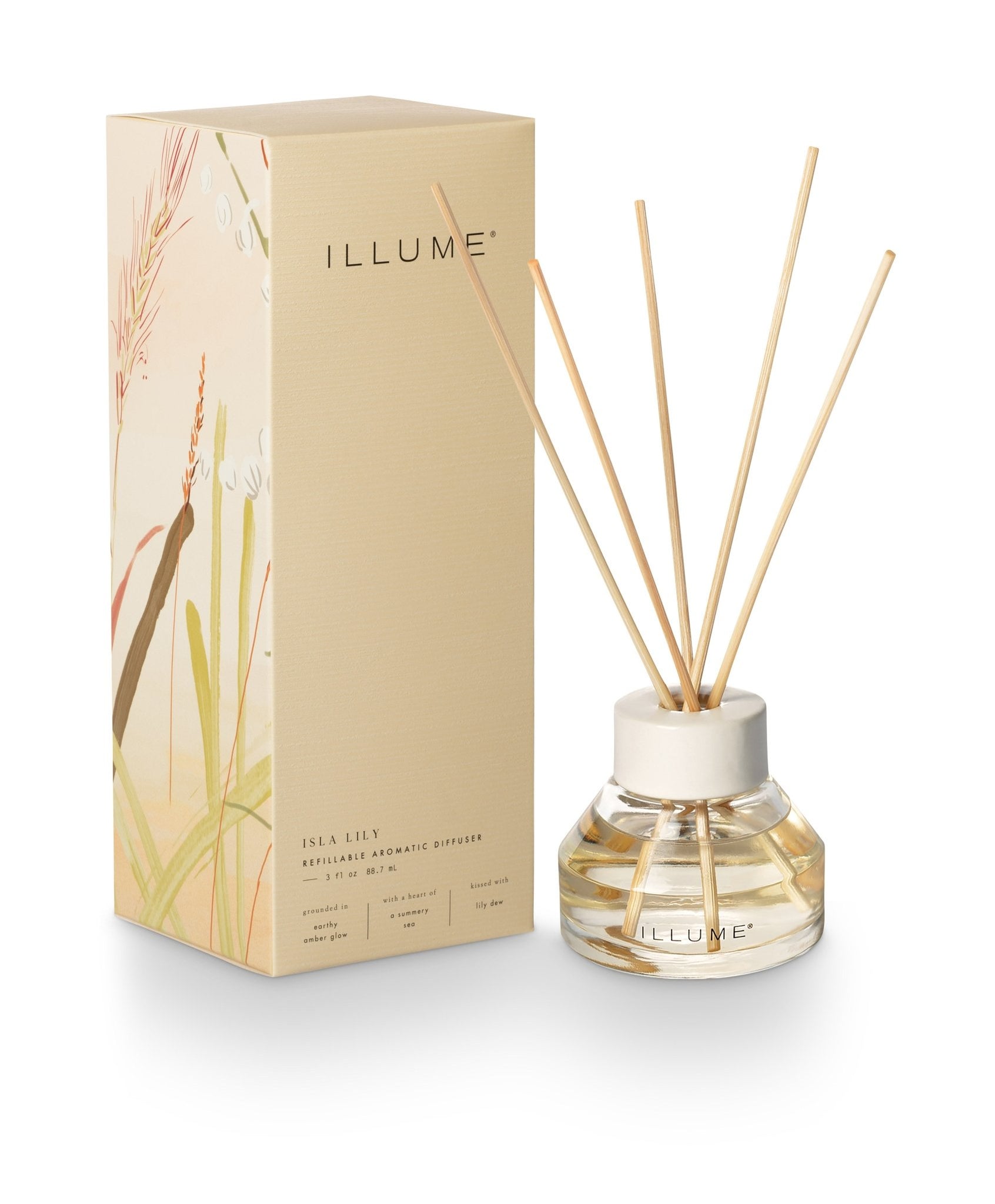 ILLUME Candles Isla Lily Floral Home Fragrance– Illume Candles