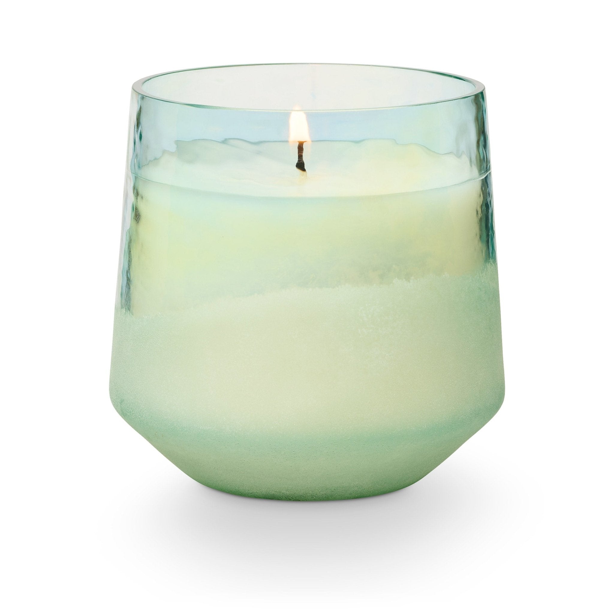 ILLUME Beautifully Done Fresh Sea Salt Baltic Glass Blue Candle– Illume ...