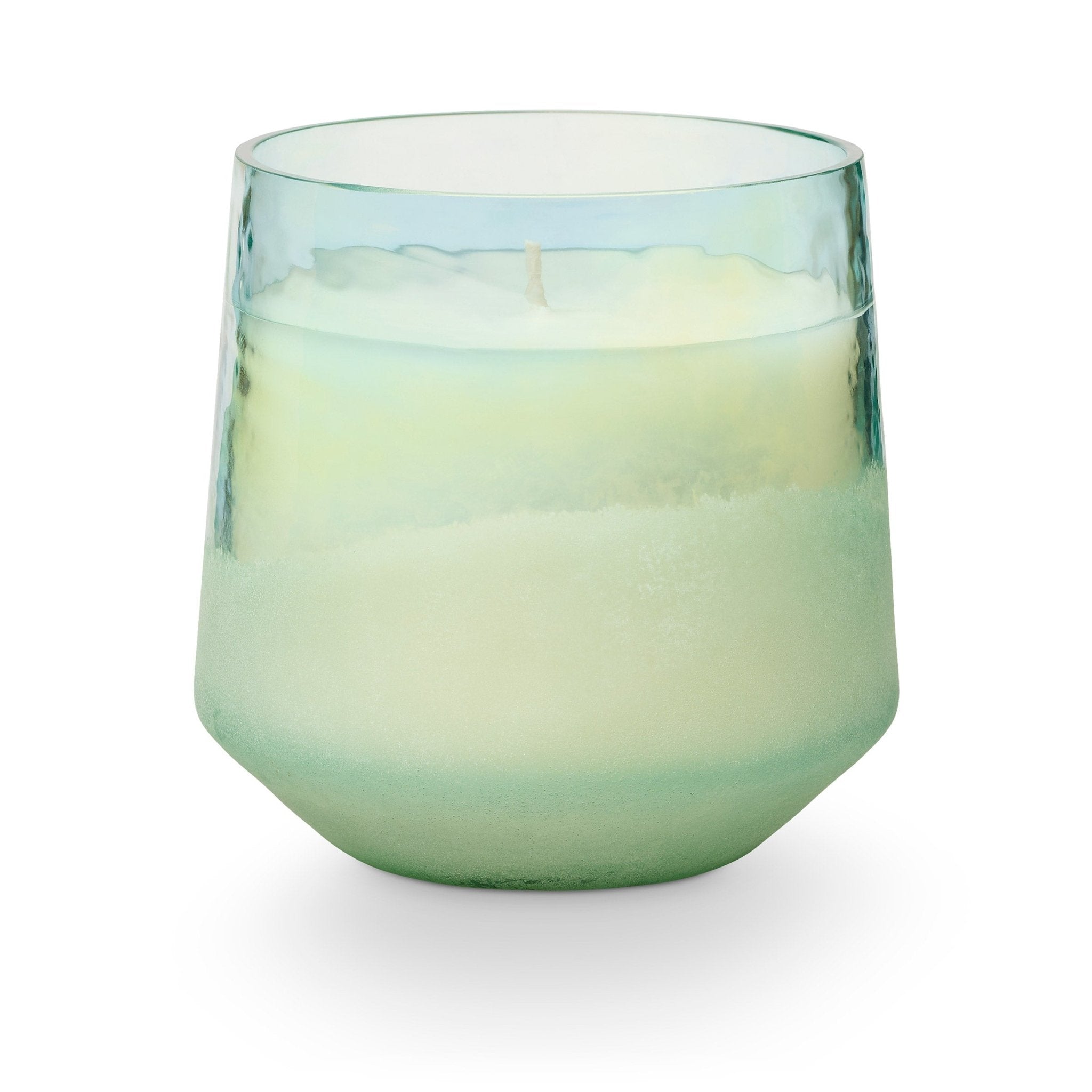 ILLUME Beautifully Done Fresh Sea Salt Baltic Glass Blue Candle– Illume ...