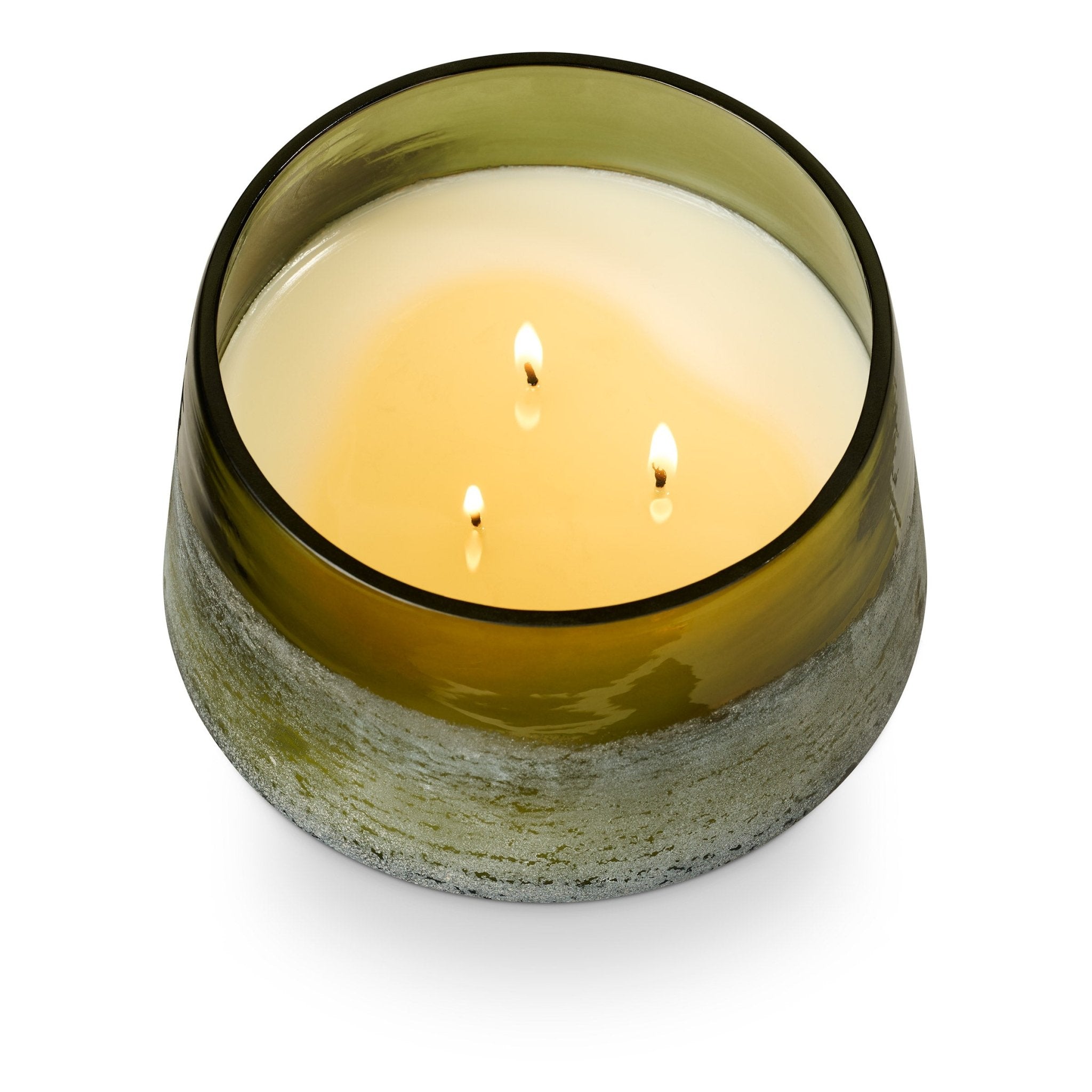 ILLUME® Candles Balsam & Cedar Large Baltic Glass Holiday Candle ...